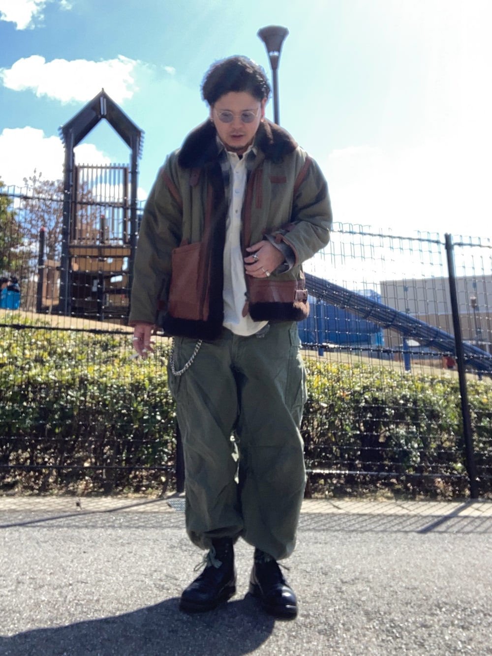 kosyobi｜VINTAGEのカーゴパンツを使ったコーディネート - WEAR