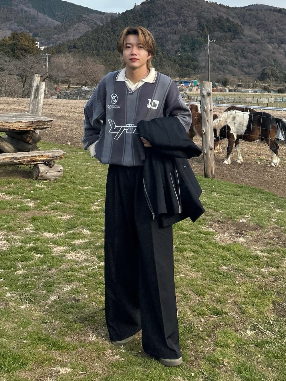 ryusei｜WHO'S WHO galleryのニット/セーターを使ったコーディネート - WEAR