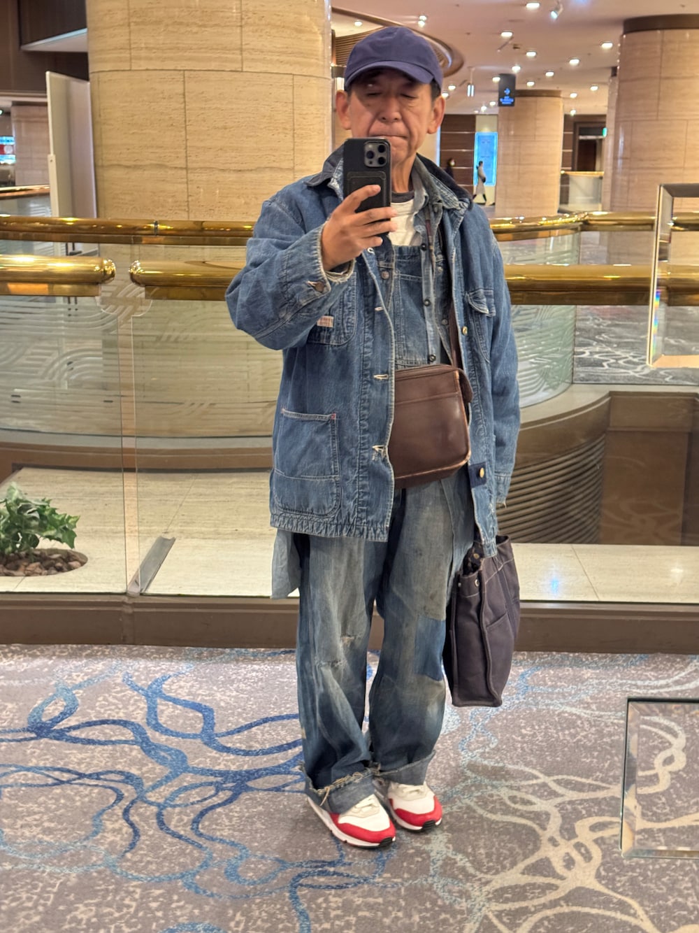 ochikoutaro｜Au Vrai Chic BRITAIN / fold brim Blue Baseball Cap ...