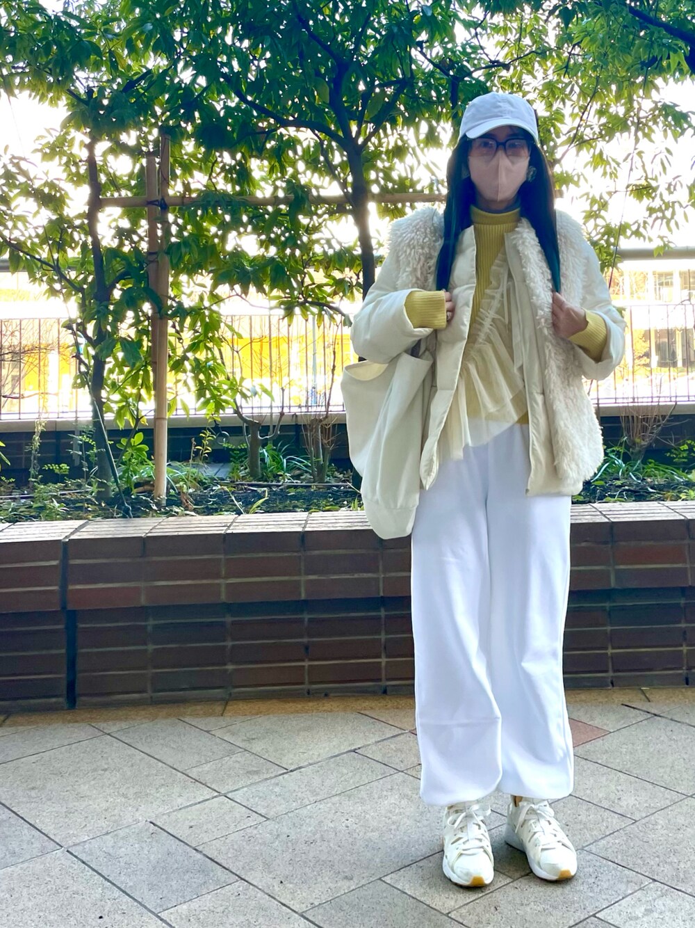 OBASanNOʕ•ᴥ•ʔ｜AMERIのキャップを使ったコーディネート - WEAR