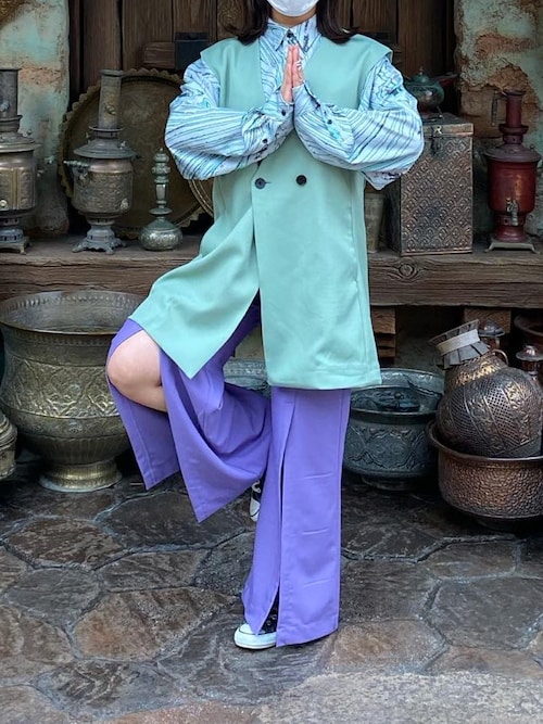 Uism｜HAREのスーツベストを使ったコーディネート - WEAR