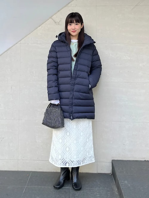 セール】〈手洗い可能〉ラッセル レース ウエスト ギャザー タイト