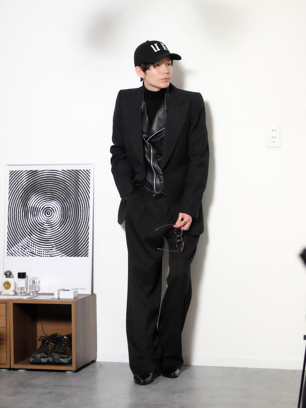 Tsuguya/KwonSaya｜JOHN LAWRENCE SULLIVANのライダースジャケットを使ったコーディネート - WEAR