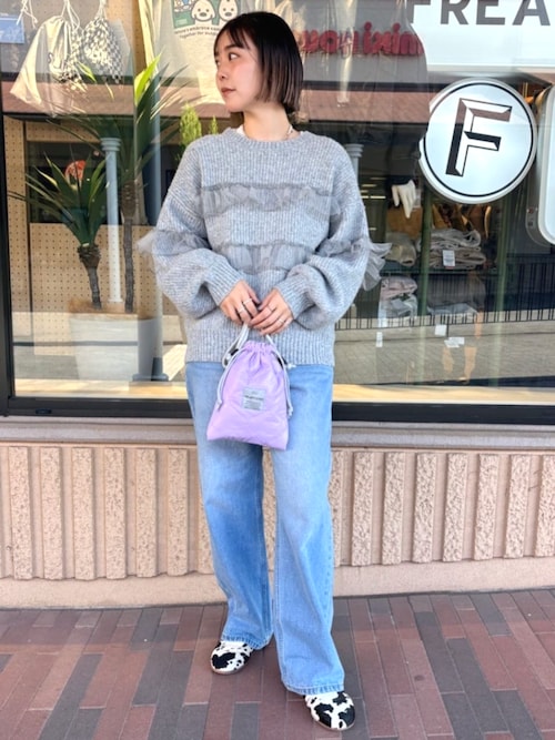 FREAK'S STORE HEAD OFFICE WOMEN(FREAK'S STORE OFFICIAL)｜FREAK'S STOREのデニムパンツを使ったコーディネート - WEAR