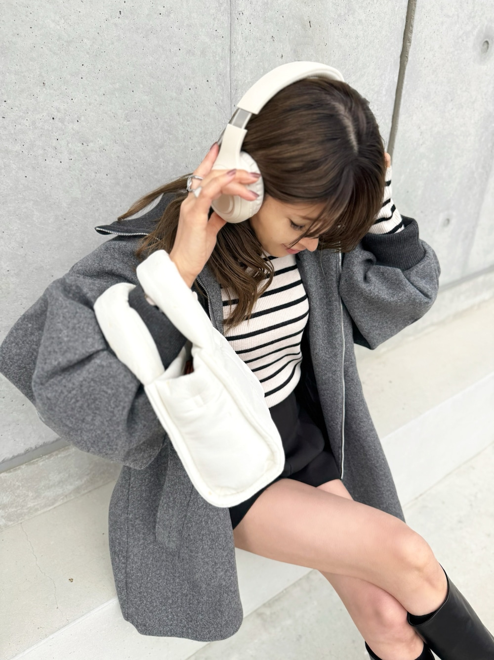 ゆんゆ｜GeeRAのその他アウターを使ったコーディネート - WEAR