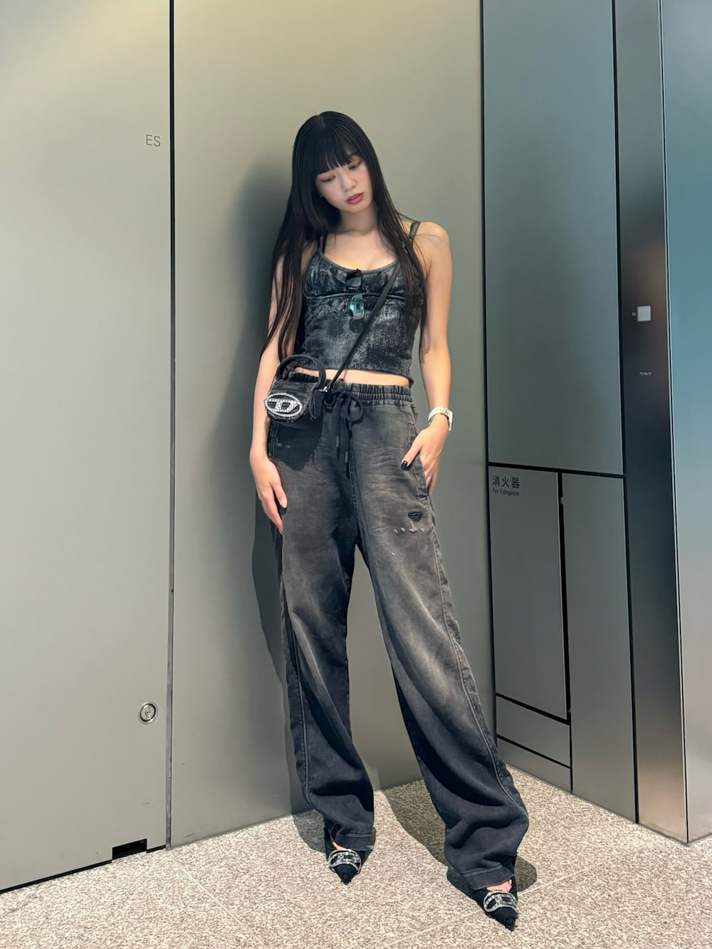 RINONNO(DIESEL GINZA SIX)｜DIESELのキャミソールを使ったコーディネート - WEAR