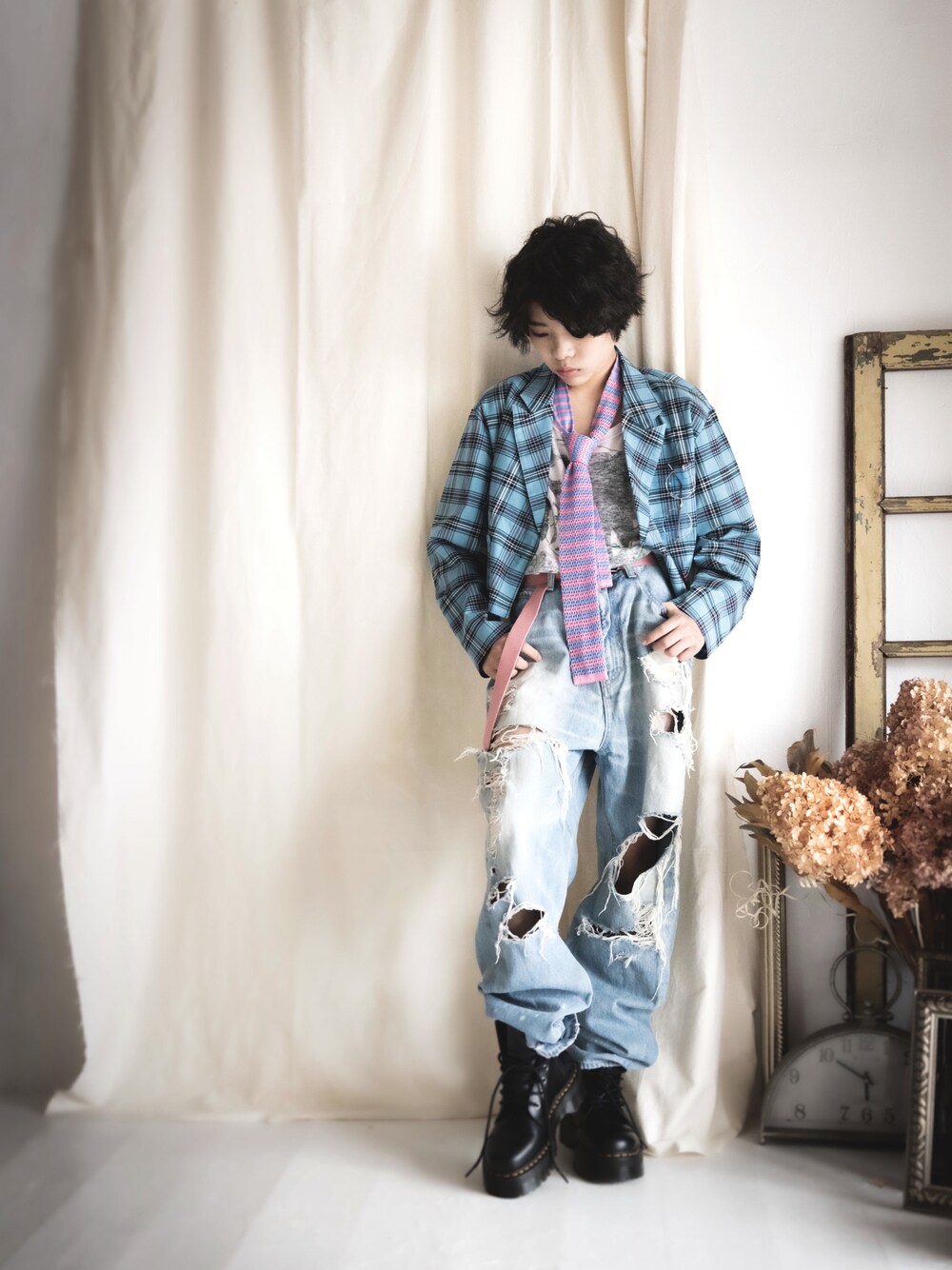 shaiko｜RNAのデニムパンツを使ったコーディネート - WEAR