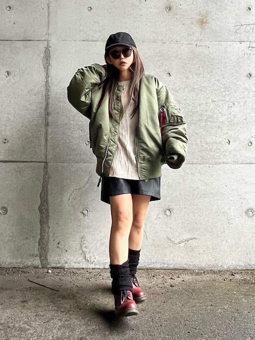 まゆ ︎さんのMA-1を使ったコーディネート - ZOZOTOWN