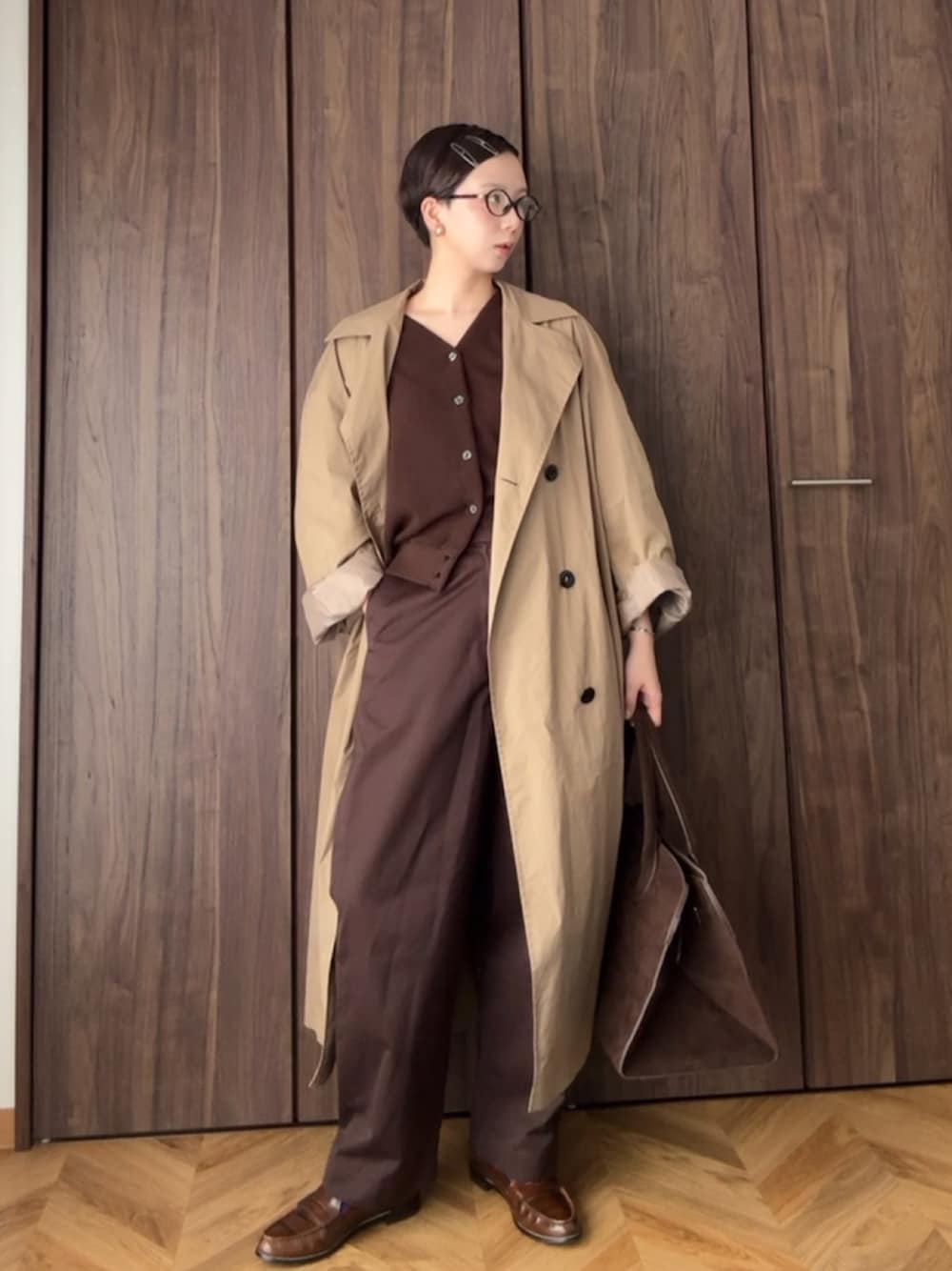 kinoko.｜green label relaxingのチノパンツを使ったコーディネート - WEAR