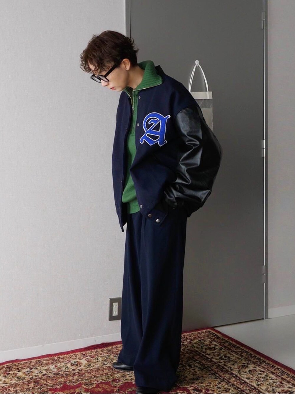 kinoko.｜green label relaxingのスタジャンを使ったコーディネート - WEAR