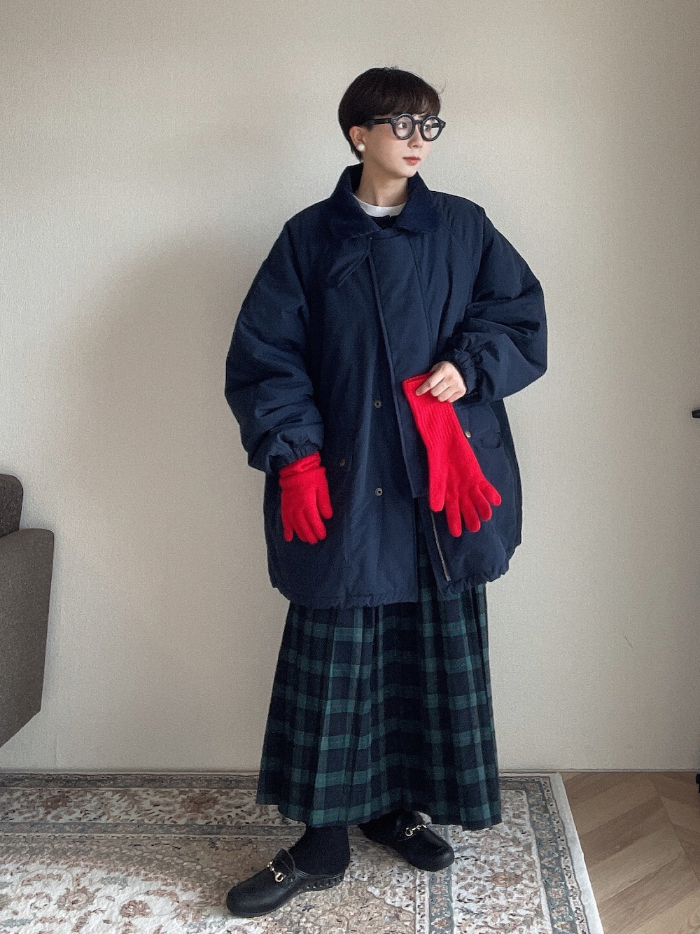 kinoko.｜green label relaxingのその他アウターを使ったコーディネート - WEAR