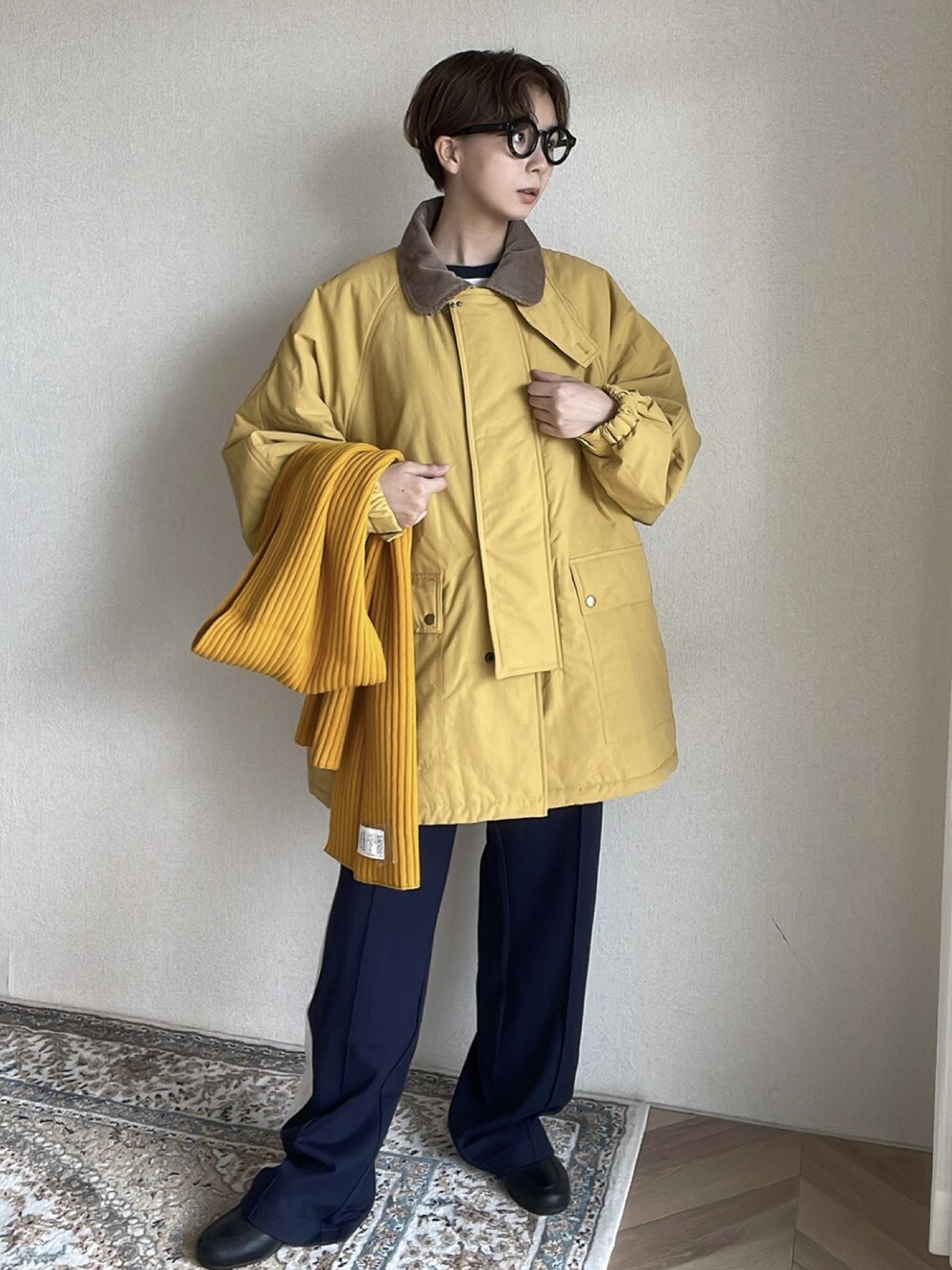 kinoko.｜green label relaxingのその他アウターを使ったコーディネート - WEAR