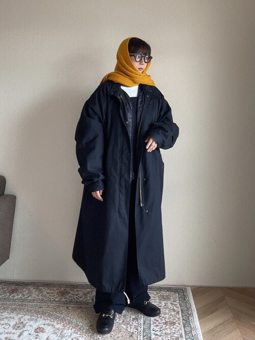 kinoko.｜green label relaxingのマフラーを使ったコーディネート - WEAR