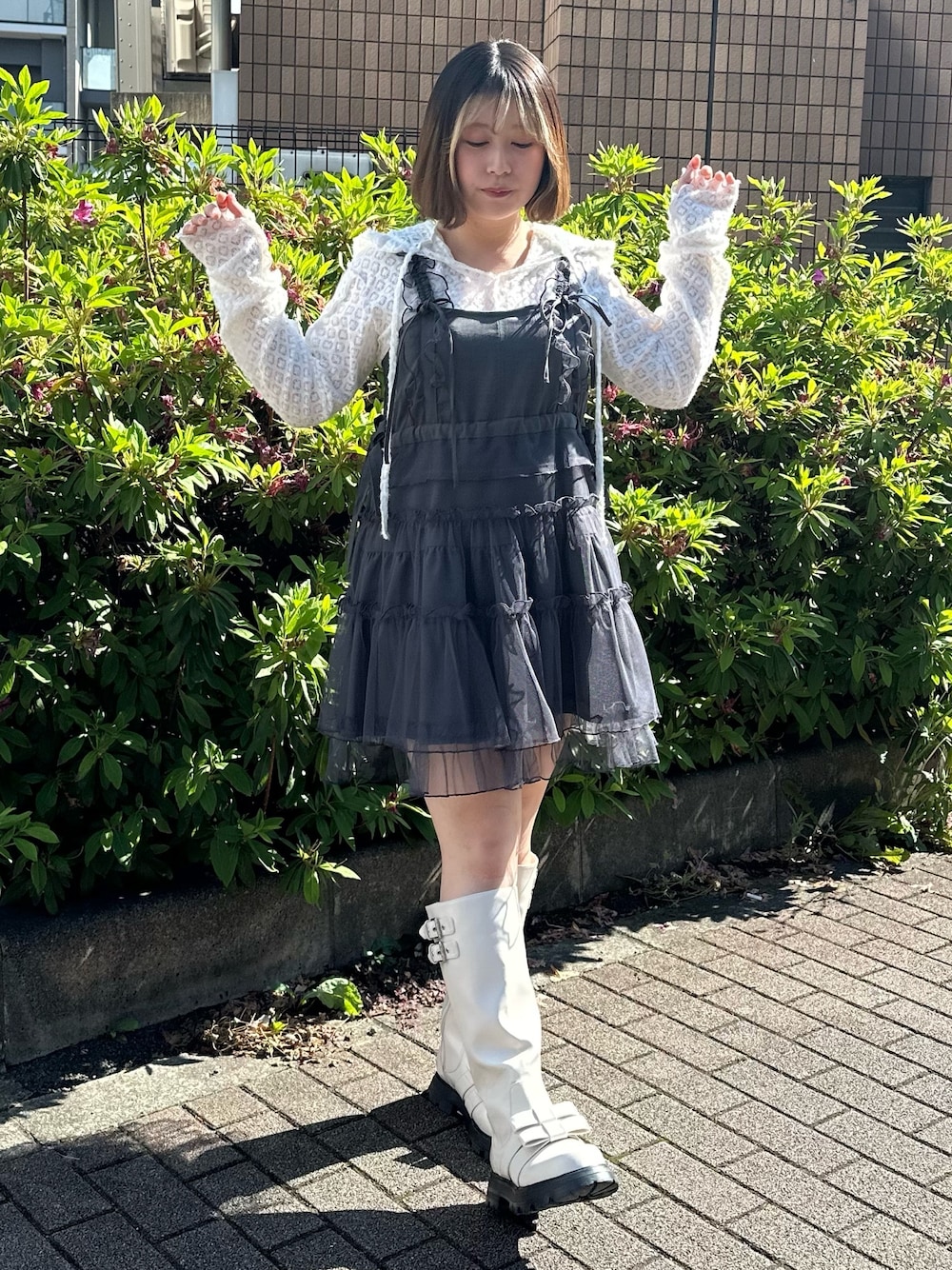 pon(merry jenny)｜merry jennyのTシャツ/カットソーを使ったコーディネート - WEAR