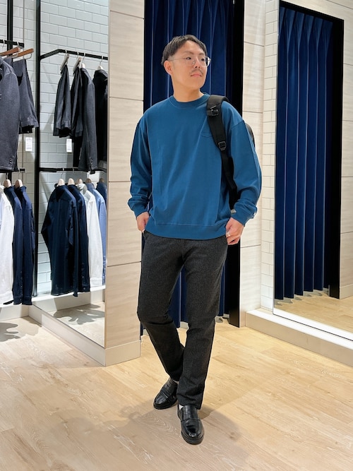 セール】度詰め引き揃え天竺 クラフトクジラ ワンポイントロンT 25AW