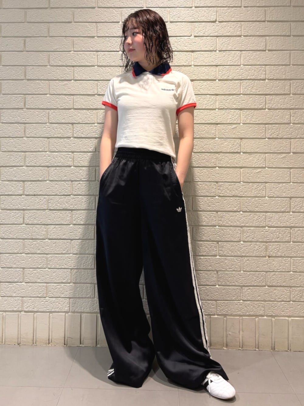 テコンドー シューレース / Taekwondo Lace、ポロシャツ、adidas Originals サテン ワイドレッグパンツ ラッフル ...