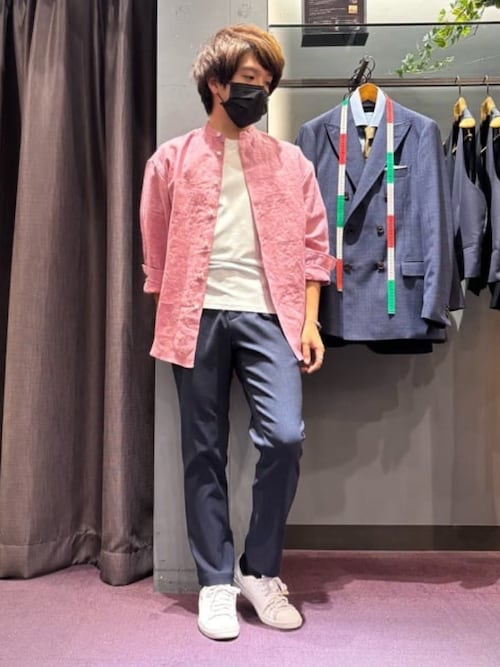 360°ストレッチ】MIXツイル イージーパンツ/ テーパード スラックス