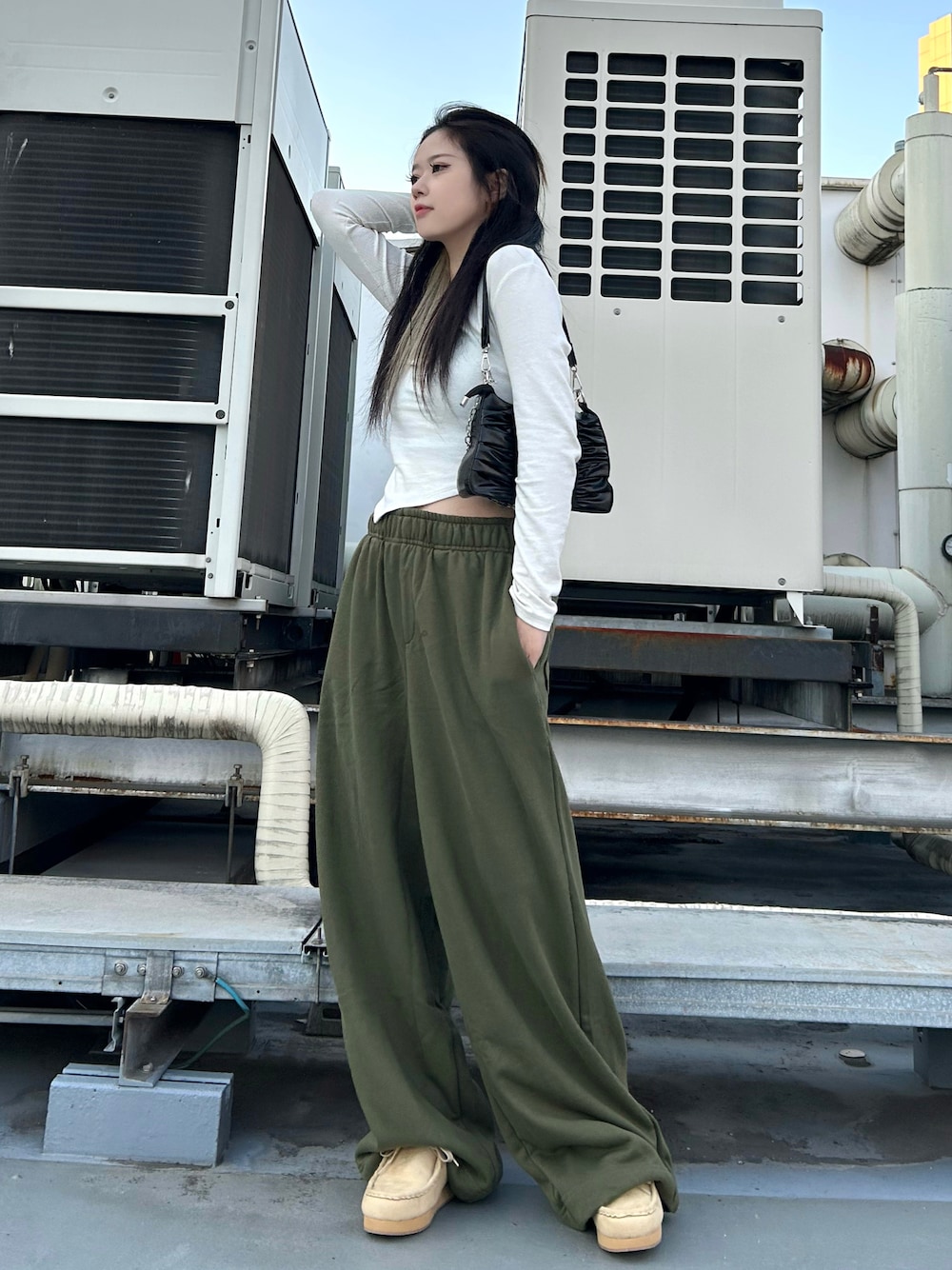 asuka｜SPINNSのスウェットパンツを使ったコーディネート - WEAR