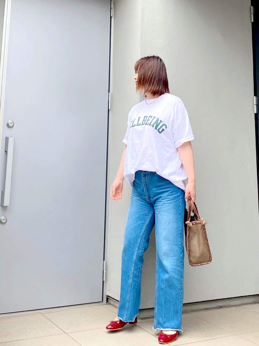 kumiko｜FRAMeWORKのTシャツ/カットソーを使ったコーディネート - WEAR