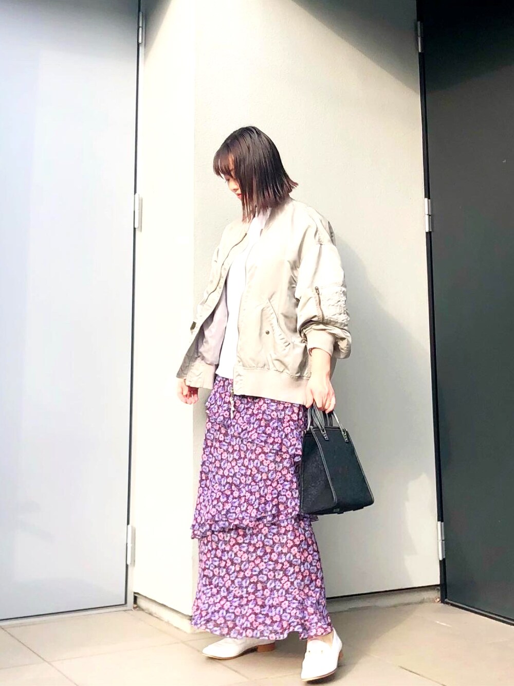 kumiko｜FRAMeWORKのMA-1を使ったコーディネート - WEAR