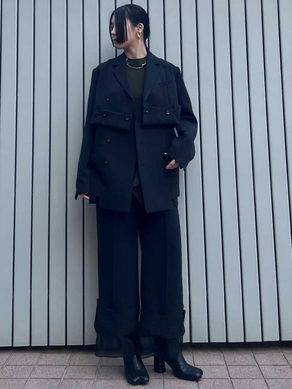 RINKA(UN3D．)｜UN3D.のテーラードジャケットを使ったコーディネート - WEAR