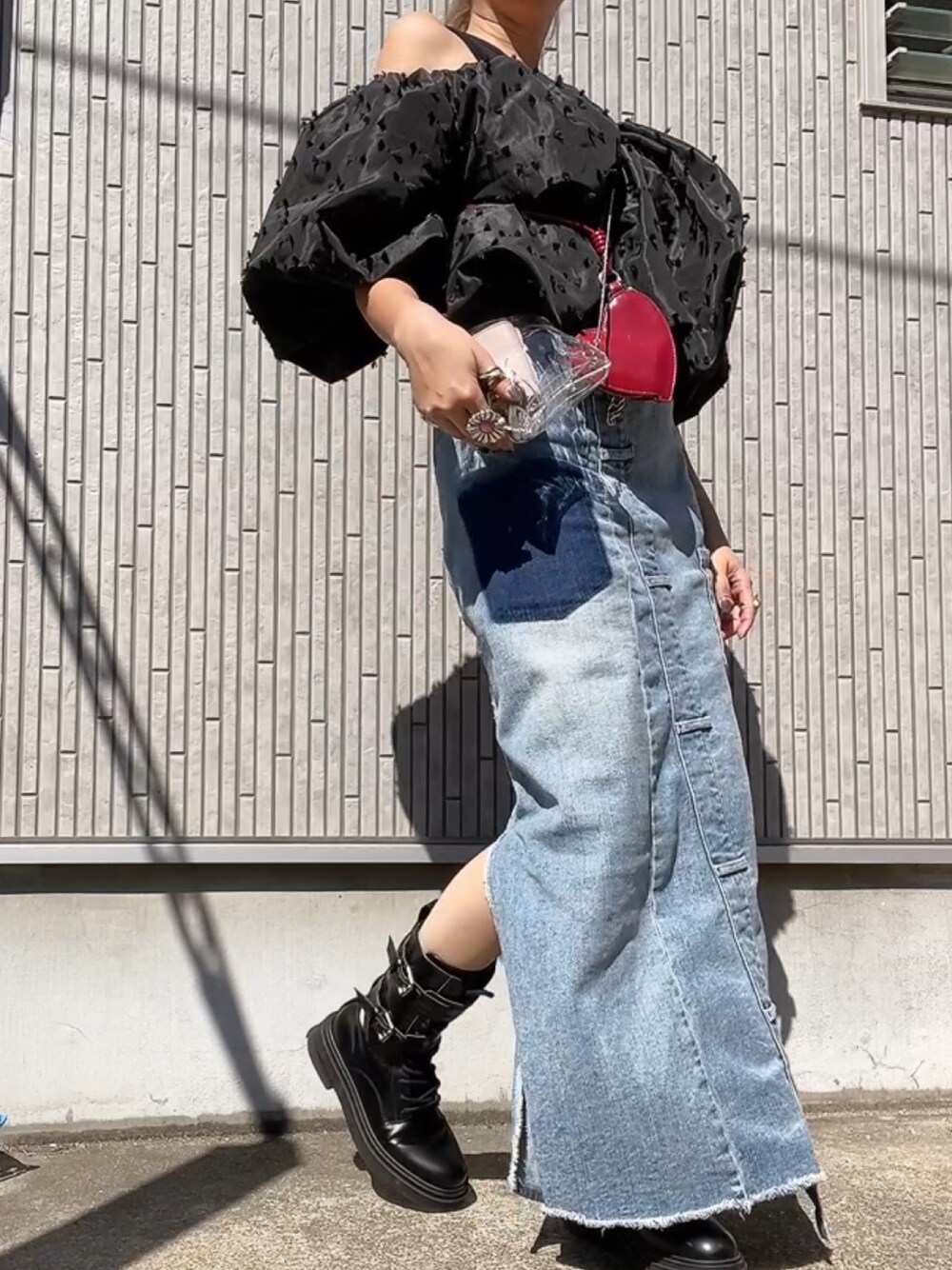 Yuki｜AMERIのデニムスカートを使ったコーディネート - WEAR