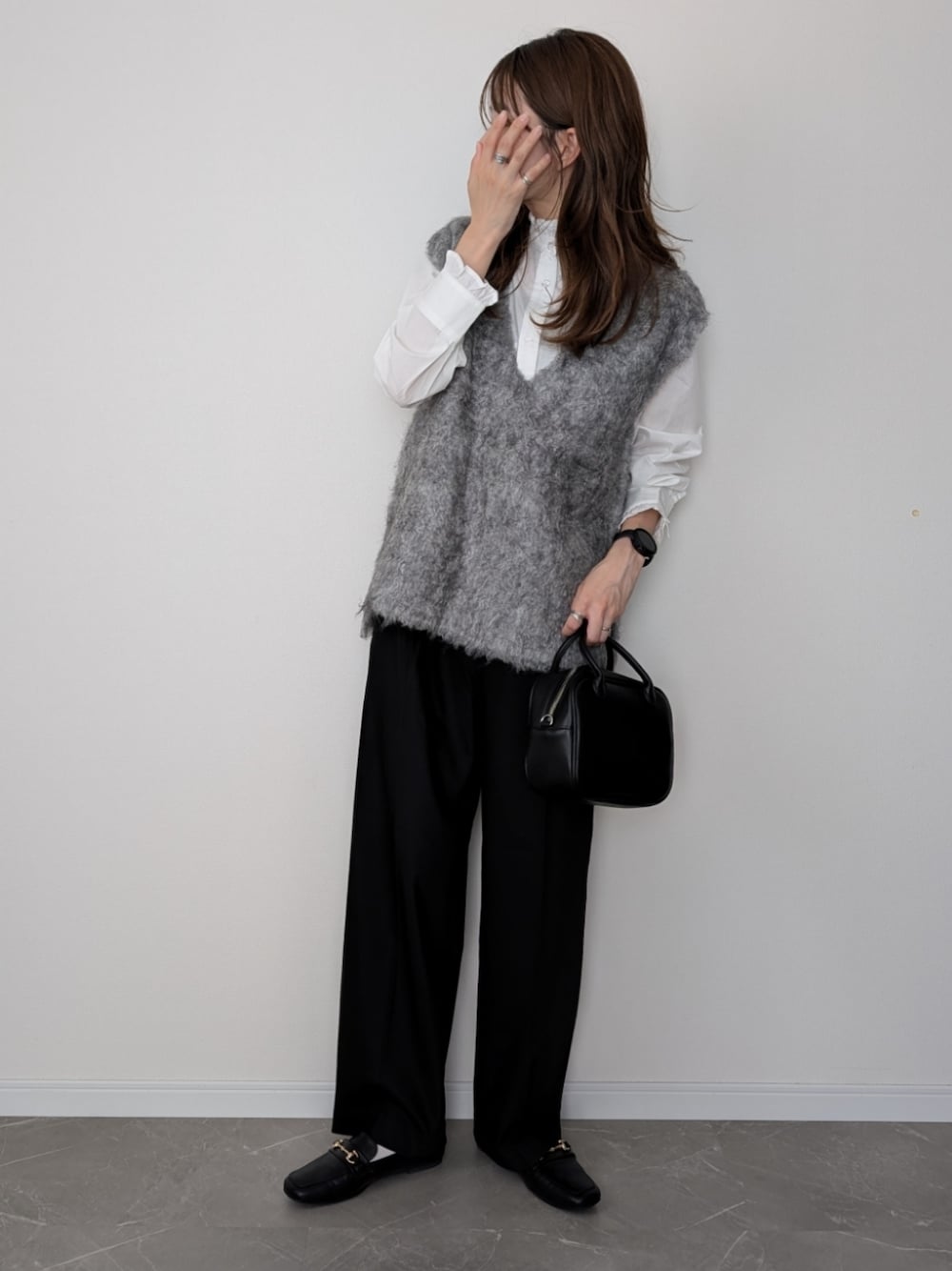 HAL｜ANGIEのベストを使ったコーディネート - WEAR