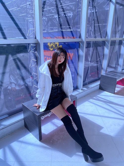 MYU(ENVYM)｜ENVYMのスカートを使ったコーディネート - WEAR