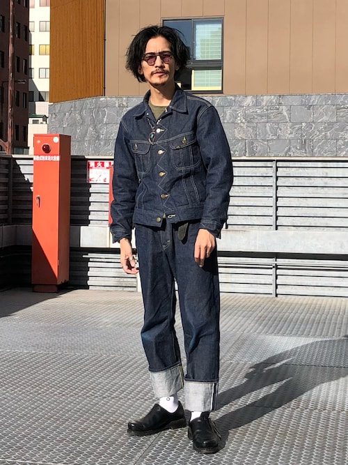164164(Lee ルクア大阪店)｜Leeのデニムジャケットを使ったコーディネート - WEAR