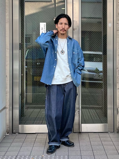 164164(Lee ルクア大阪店)｜Leeのデニムパンツを使ったコーディネート - WEAR