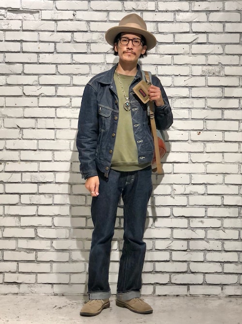 164164(Lee ルクア大阪店)｜Leeのデニムジャケットを使ったコーディネート - WEAR