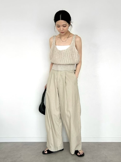 OKIRI｜select MOCAのベストを使ったコーディネート - WEAR