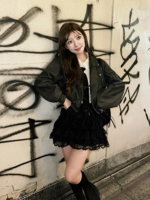 Darich(Darich)｜Darichのライダースジャケットを使ったコーディネート - WEAR