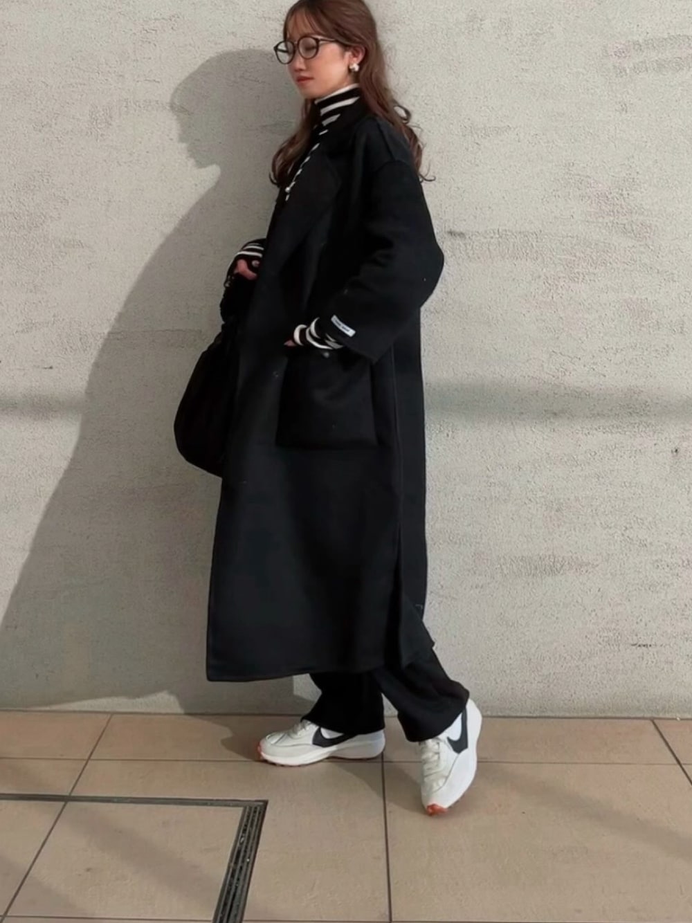 ミズタマ⭐︎｜TRENDLEのチェスターコートを使ったコーディネート - WEAR