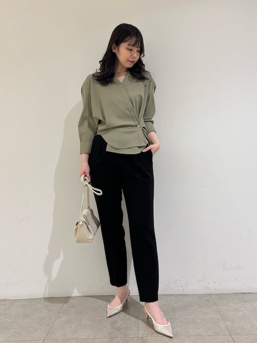 シュリンクレザーミニショルダーバッグ【巾着袋付き】/ミニバッグ