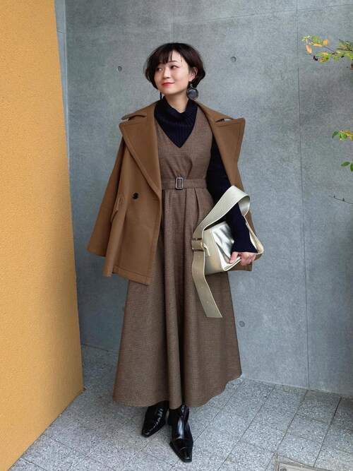 YUKI｜INTERPLAYのジャンパースカートを使ったコーディネート - WEAR