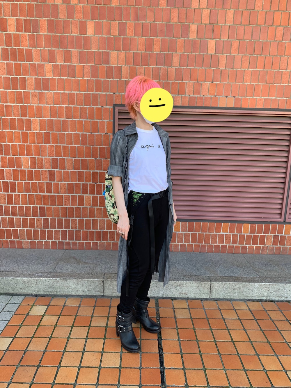 pikapom｜agnes b.のTシャツ/カットソーを使ったコーディネート - WEAR