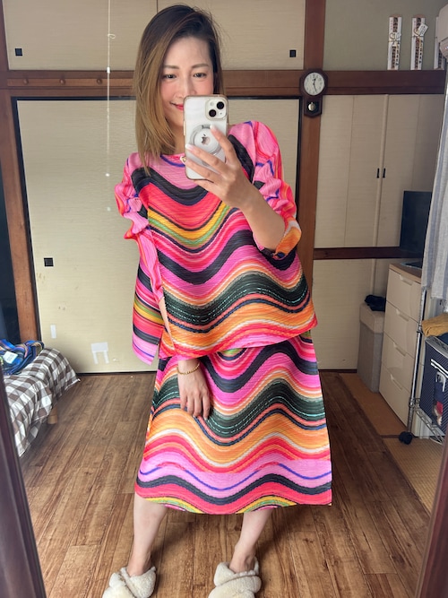 yoyo｜PLEATS PLEASEのトップスを使ったコーディネート - WEAR