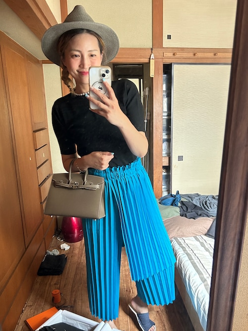 yoyo｜HERMESのハンドバッグを使ったコーディネート - WEAR