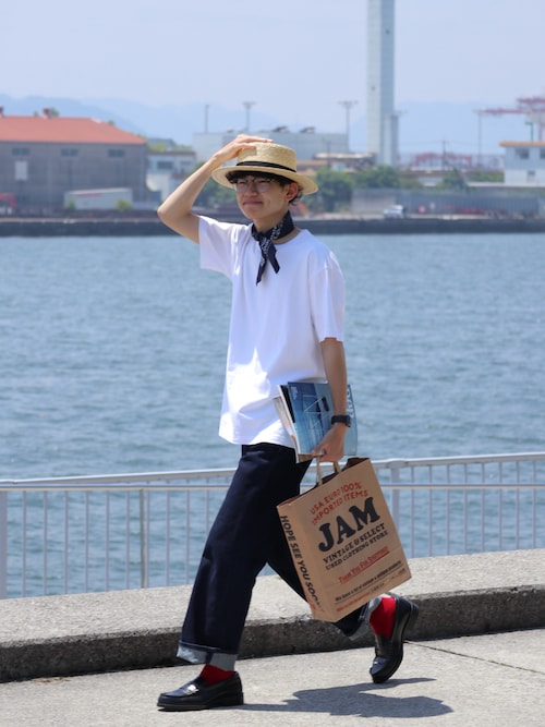 ゆうた｜HARUTAのローファーを使ったコーディネート - WEAR