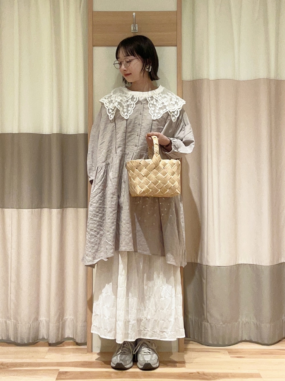 ちえ(Samansa Mos2 home's 大阪LUCUA 1100)｜Samansa Mos2のTシャツ/カットソーを使ったコーディネート - WEAR