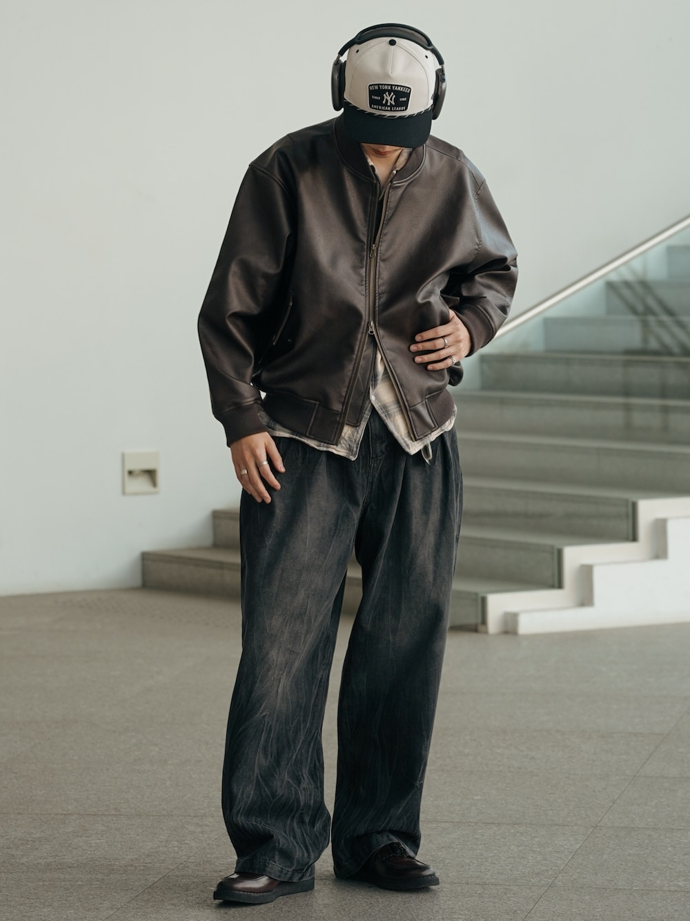 風早ゆうた｜BlemeのMA-1を使ったコーディネート - WEAR