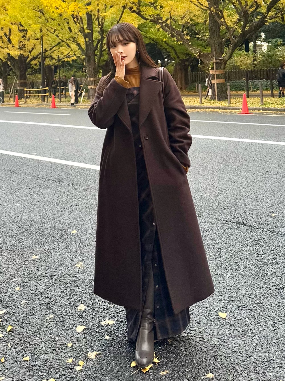 Haruka｜PUBLIC TOKYOのチェスターコートを使ったコーディネート - WEAR