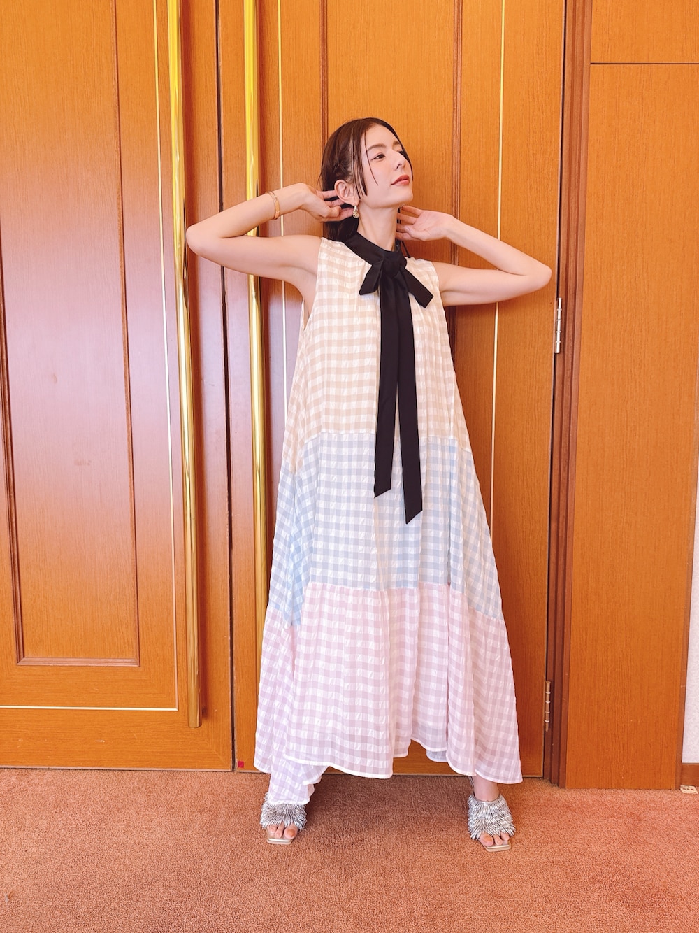 スザンヌ｜Ameriのサンダルを使ったコーディネート - WEAR