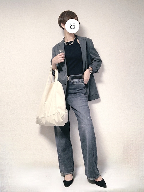 couko｜UNIQLOのテーラードジャケットを使ったコーディネート - WEAR