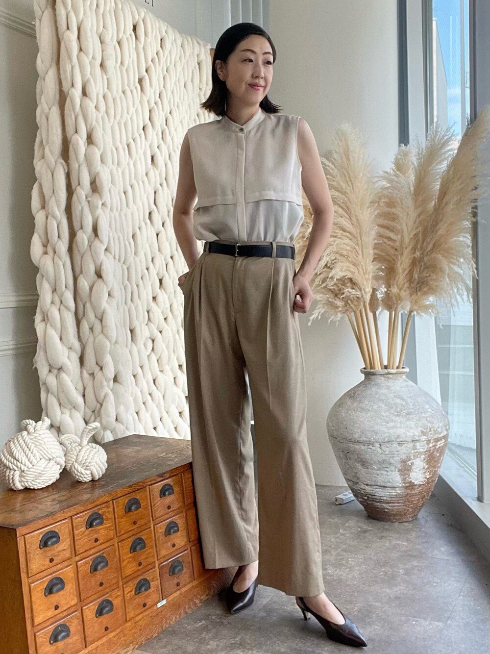 ayaka(FLANDRE ONLINE STORE)｜INEDのシャツ/ブラウスを使ったコーディネート - WEAR