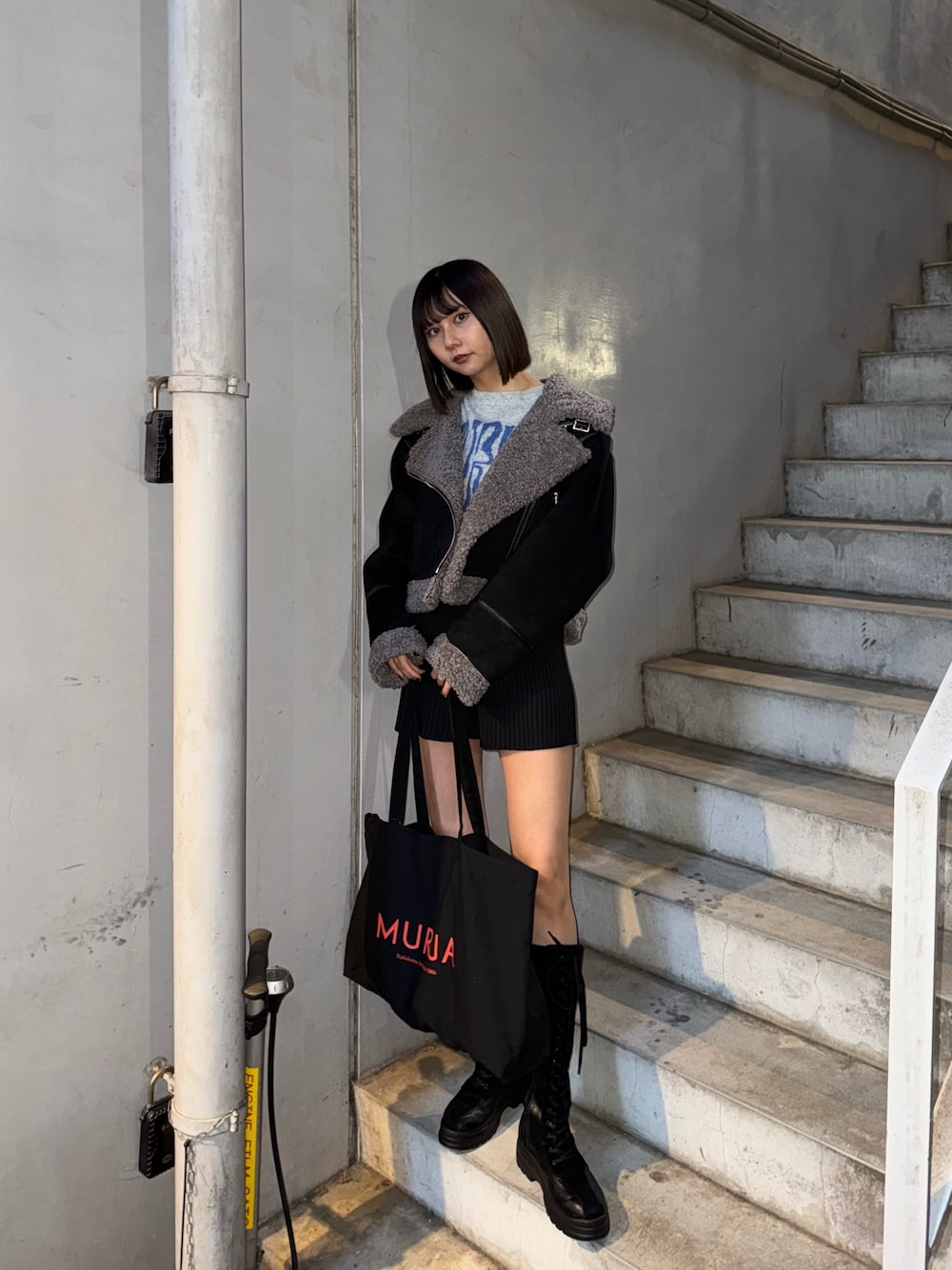 桂束咲(MURUA)｜MURUAのハンドバッグを使ったコーディネート - WEAR