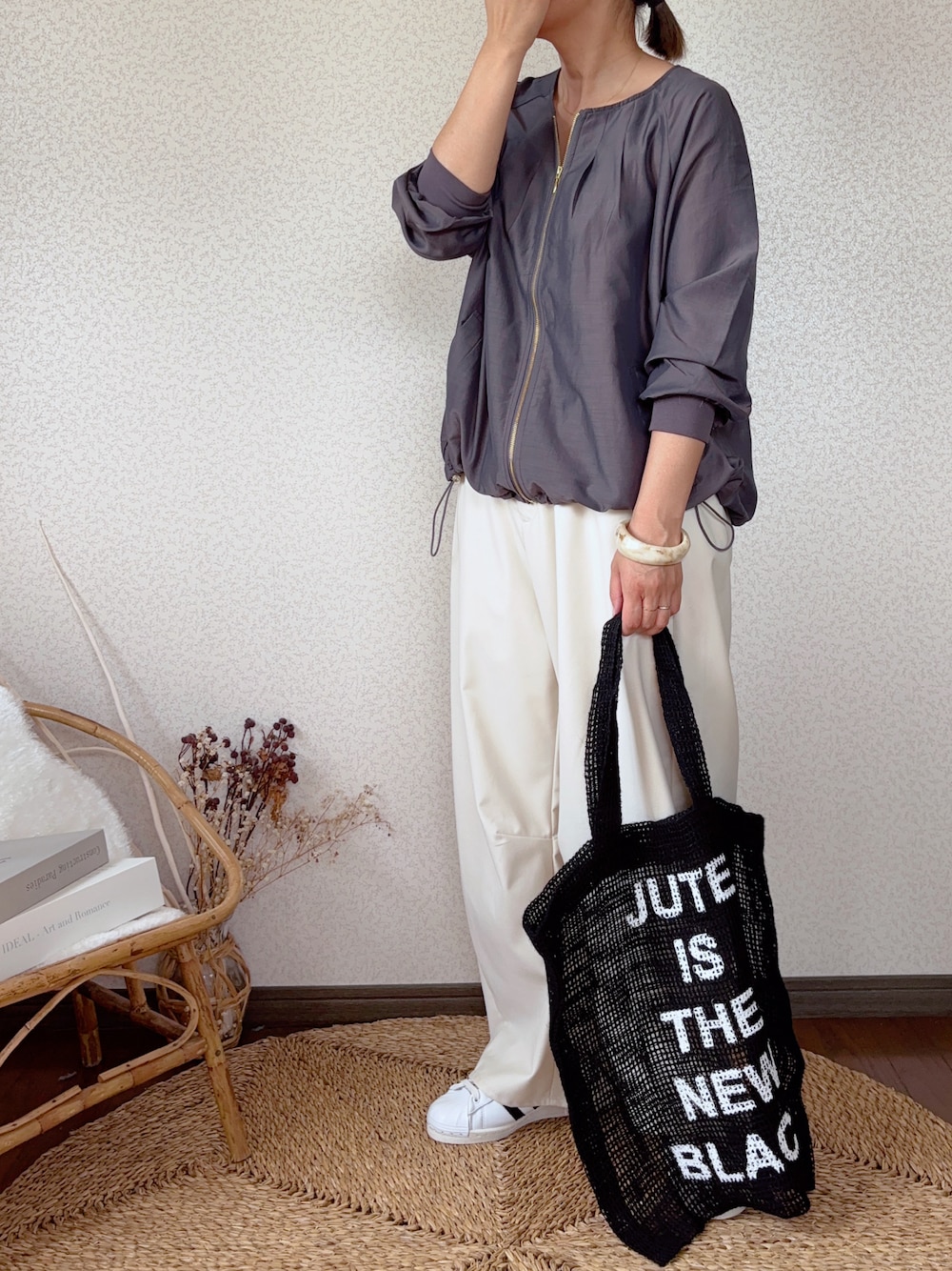 ua｜ikkaのブルゾンを使ったコーディネート - WEAR