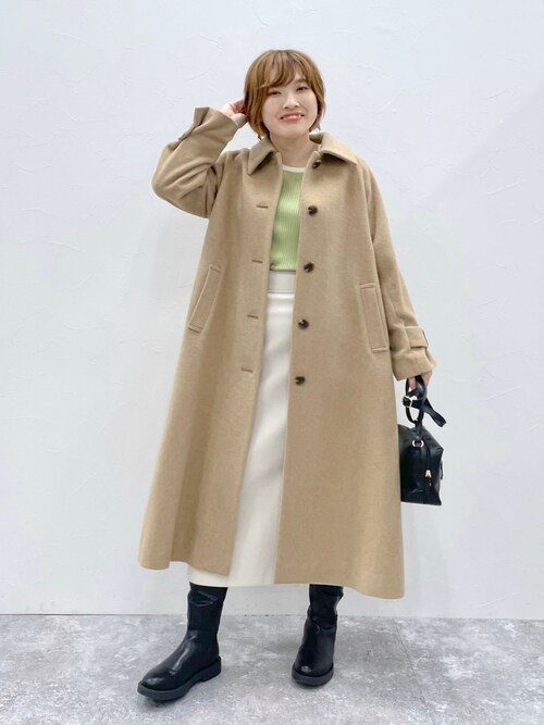 yasuno.【GLOBALWORK】（GLOBAL WORK アリオ蘇我）｜GLOBAL WORKのステンカラーコートを使ったコーディネート ...