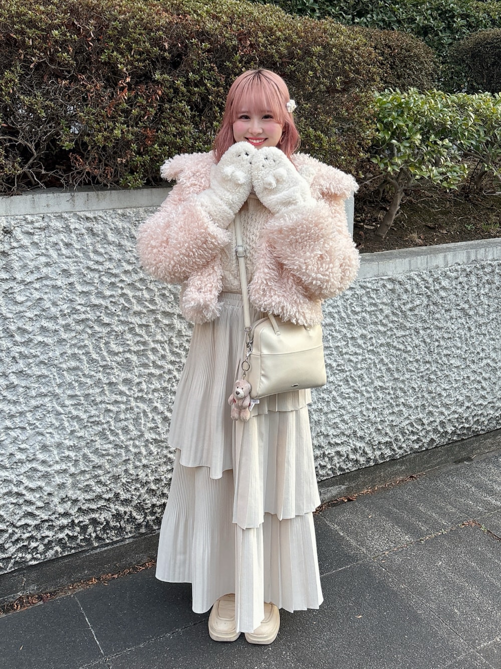 akane｜merry jennyの手袋を使ったコーディネート - WEAR